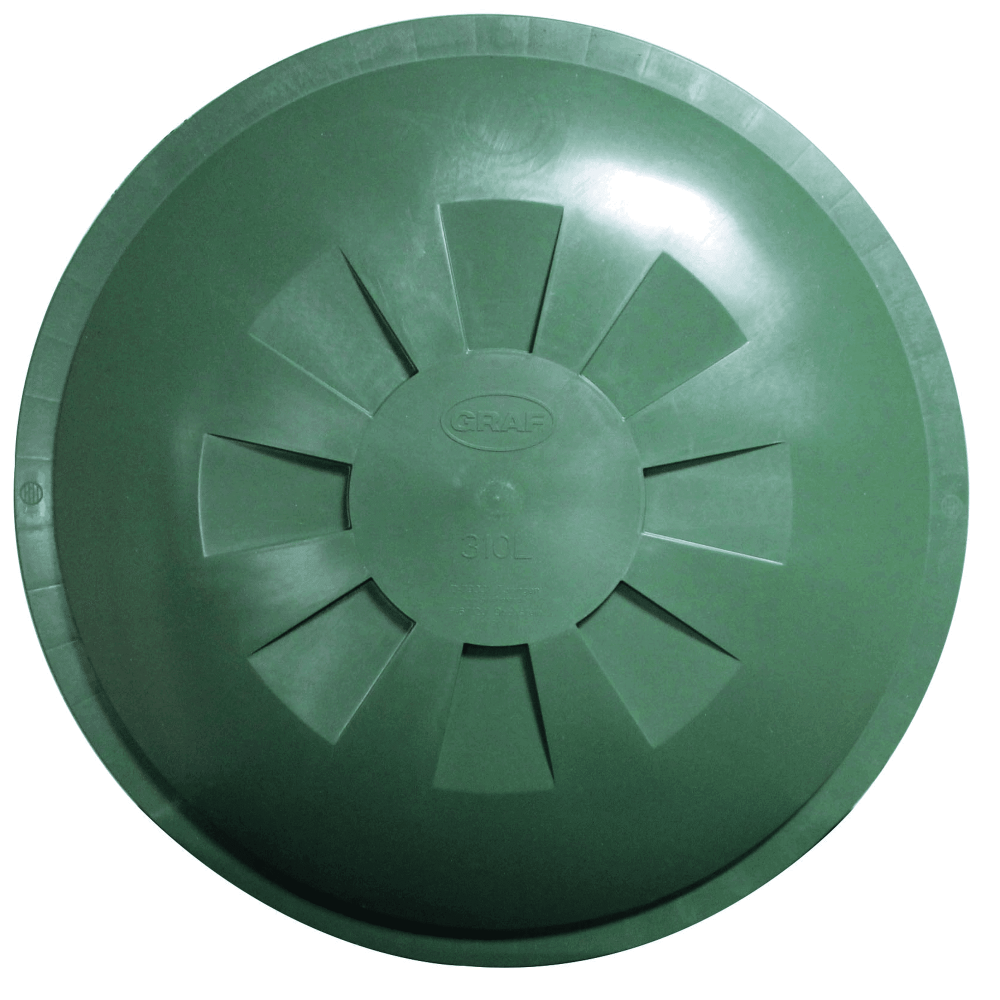GARANTIA Deckel für Regentonnen rund 310 l