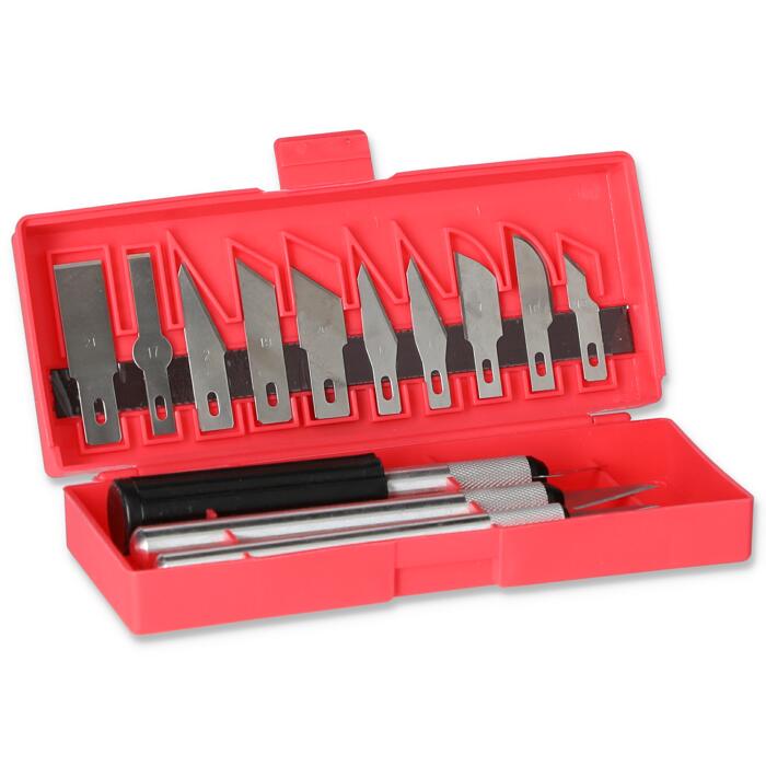 toom Präzisionsmesser-Set 16-teilig