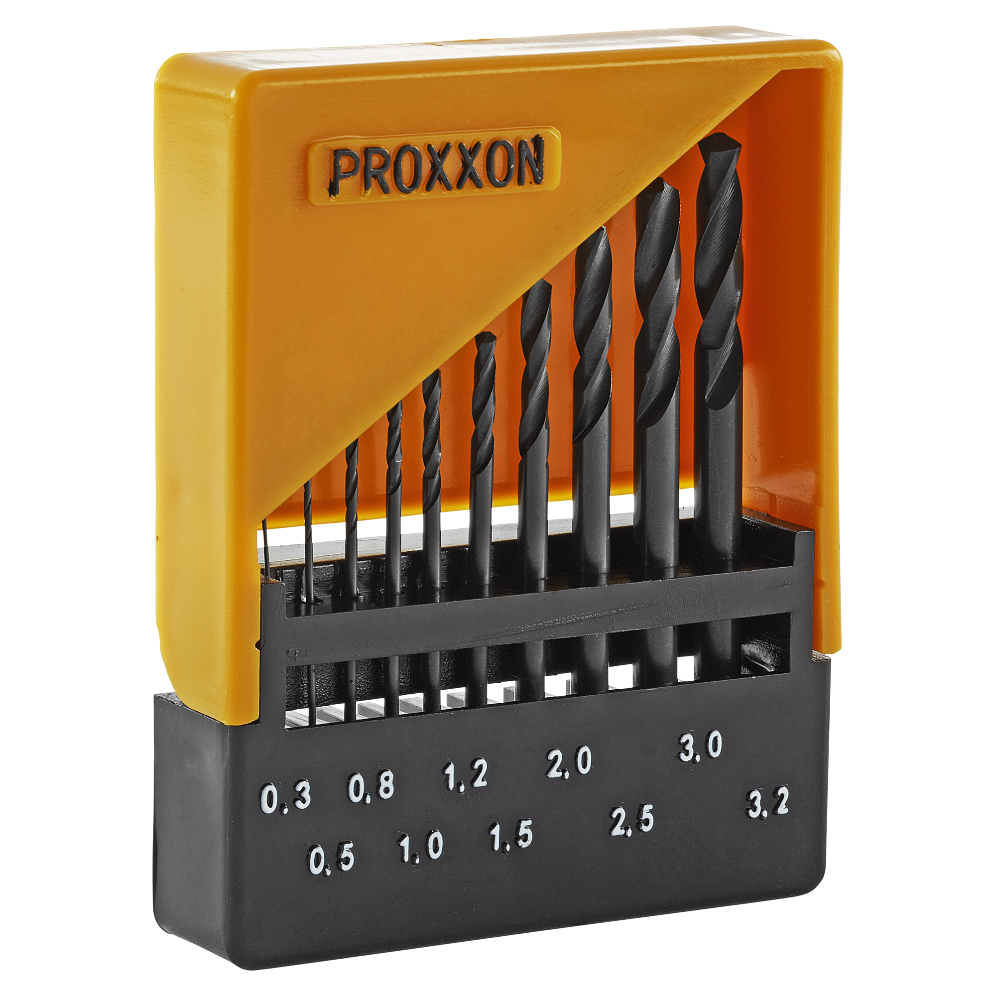 Proxxon Spiralbohrer-Set "Micromot" Ø 0,3 - 3,2 mm 10 Stück