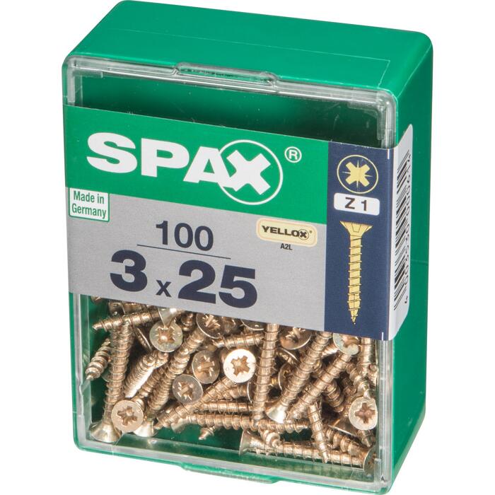 Senkkopfschrauben Ø 3 x 25 mm 100 Stück