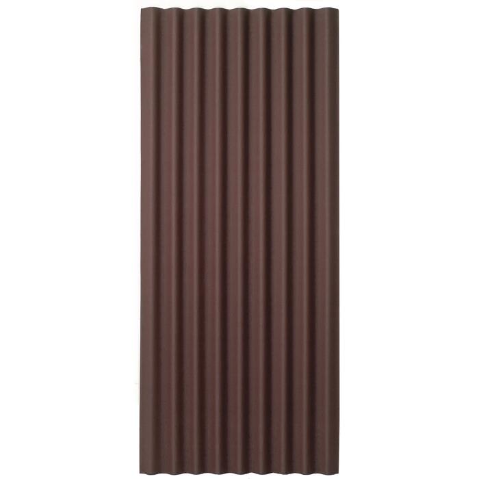 Dach- und Wandplatte 'Base' rot 200 x 85,5 x 0,26 cm