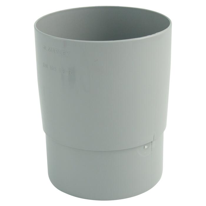 Rohrmuffe grau DN 75
