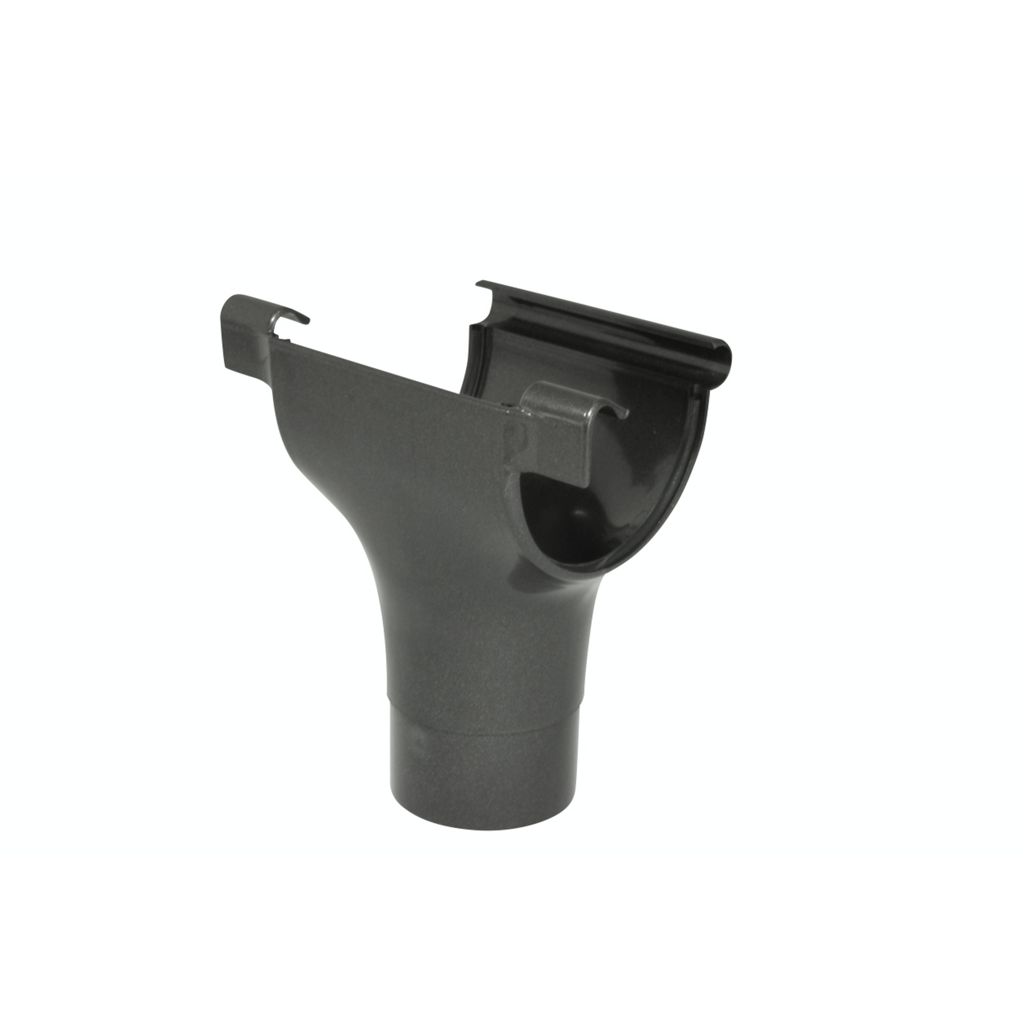 Stutzen anthrazit-metallic RG 125 / DN 105