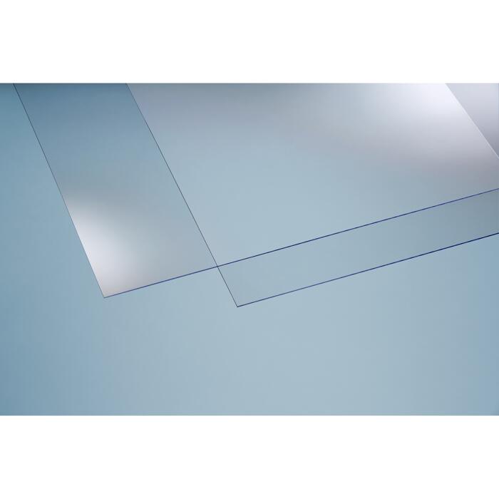 Gutta Polystyrolplatte klar 25 X 50 x 0,2 cm