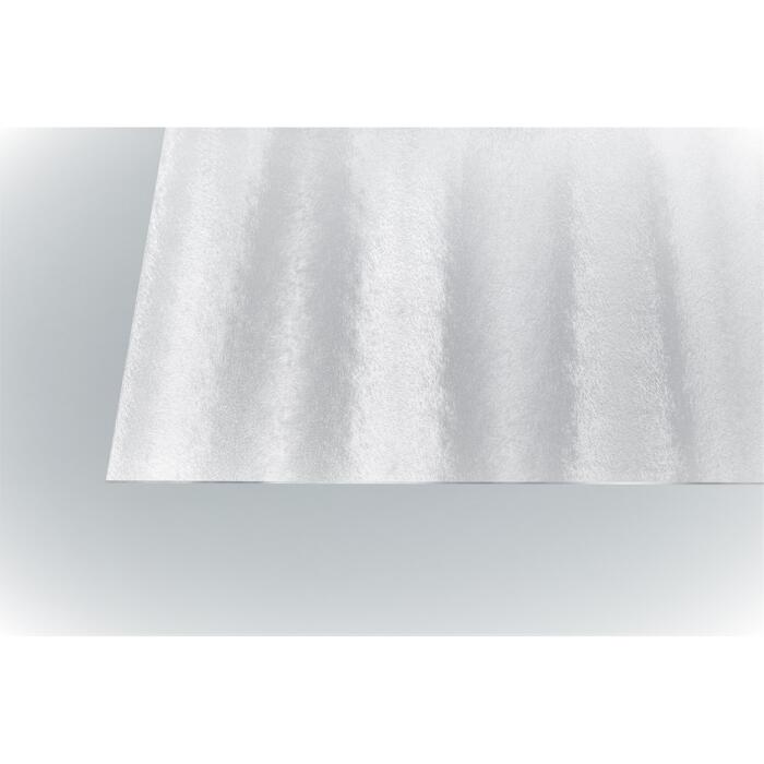 Gutta Polystyrolplatte 'Cincilla' klar 100 x 100 x 0,25 cm