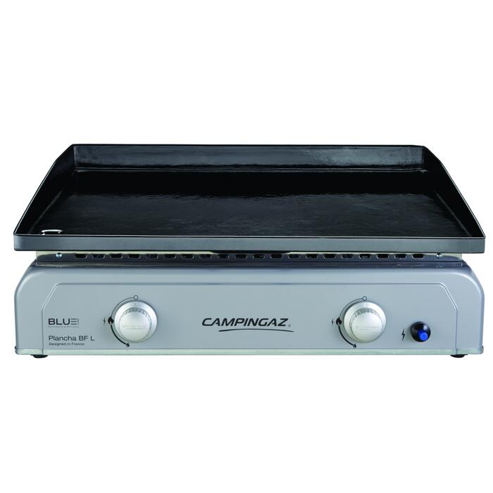 Campingaz Gas-Kontaktgrill 'Plancha L Blue Flame' silber/schwarz