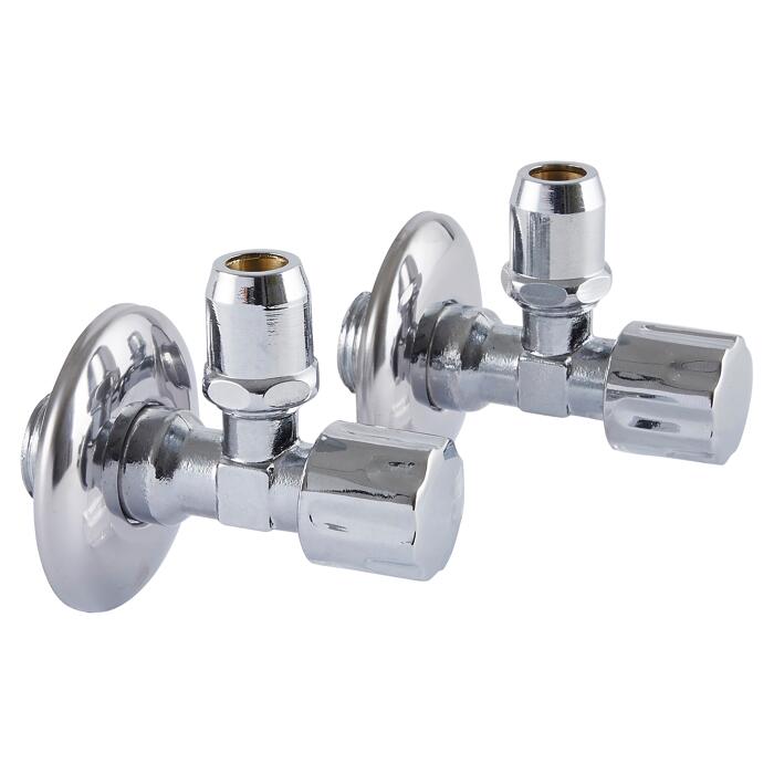 Eckventil 1/2" AG x 10 mm 2 Stück