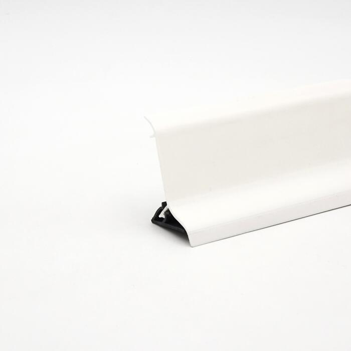 Wandanschlussleiste 'Classic' weiß 60 cm