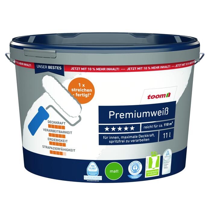 Toom Premiumweiss Test