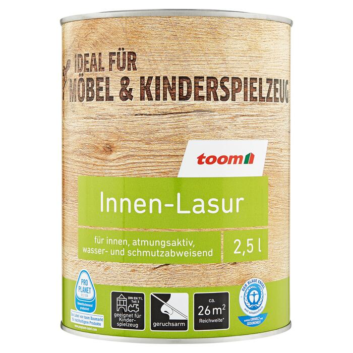 toom Lasur 'Natur' beige 2,5 l