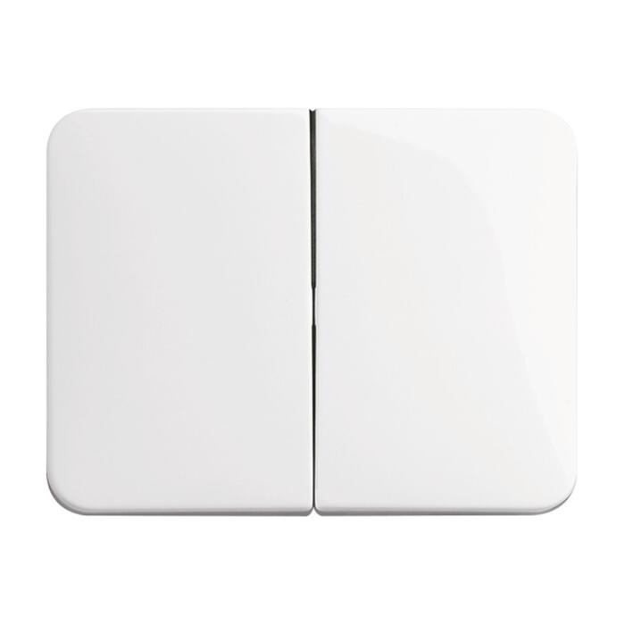 Busch-Jäger Serienwippe 'Alpha' studioweiß